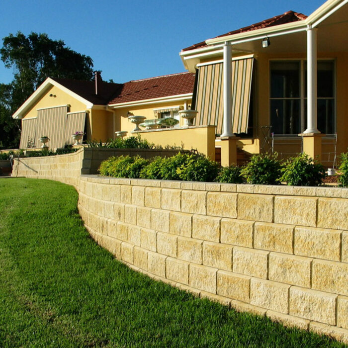 Retaining Wall Block Suitable For Straight Walls | Australian Paving Centre