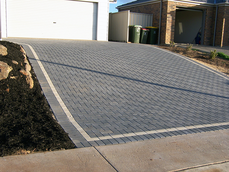 Paver Driveway On Slope