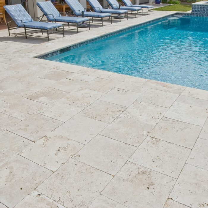 Classic Blend Travertine Pavers | Clasic Mix Travertine Pavers