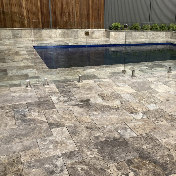 Silver Travertine | Natural Stone | Pool Pavers | Australian Paving Centre